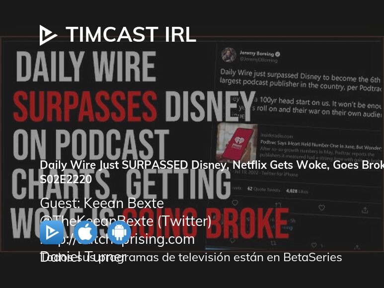 Ver Timcast IRL temporada 2 episodio 2220 streaming