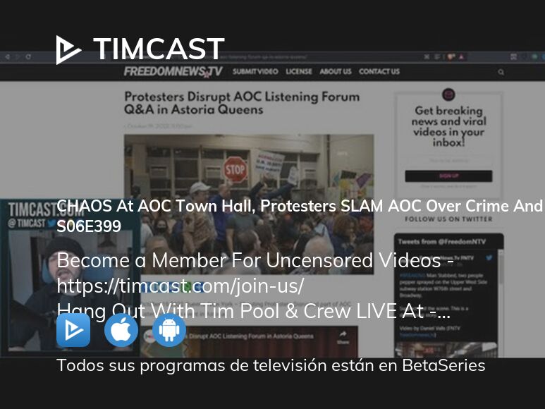 Ver Timcast temporada 6 episodio 399 streaming