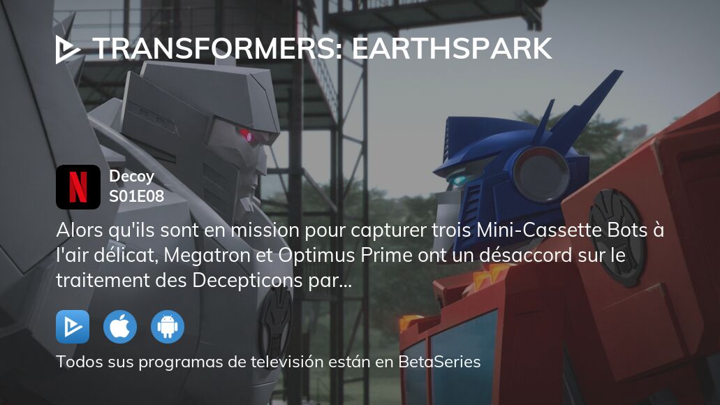 Ver Transformers: EarthSpark temporada 1 episodio 8 streaming