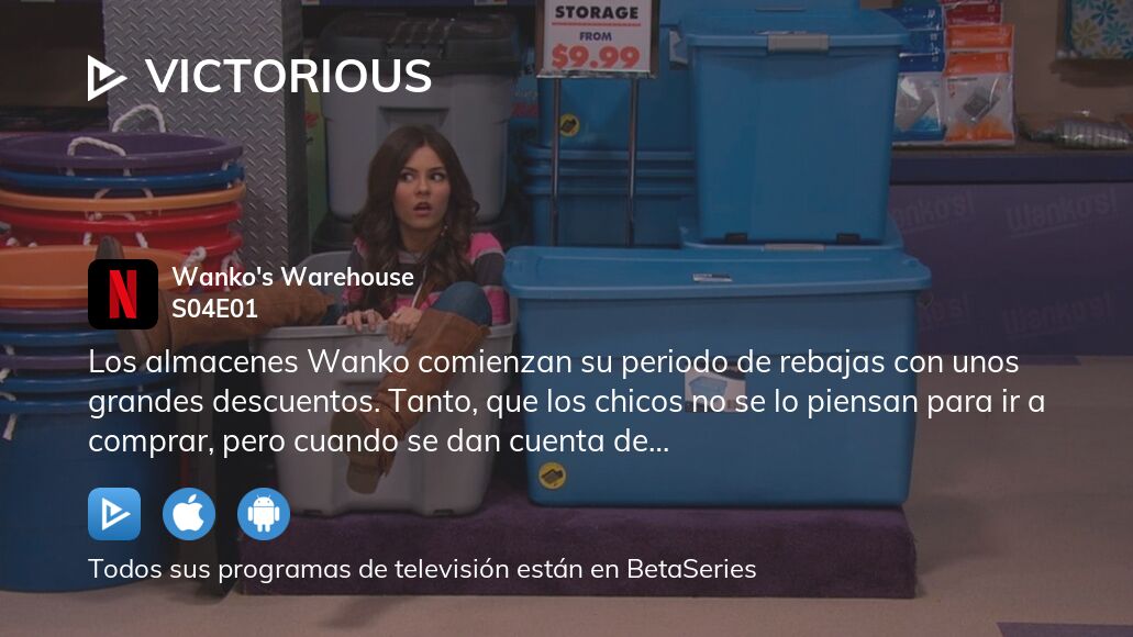 Ver Victorious temporada 4 episodio 1 streaming