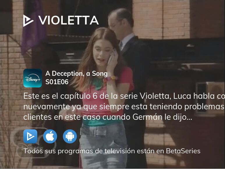 Video : Ver Violetta temporada 1 episodio 6 en streaming completo