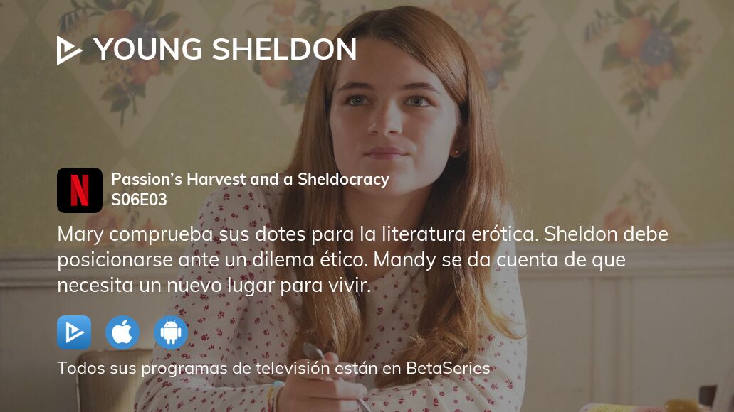 Ver Young Sheldon temporada 6 episodio 3 streaming