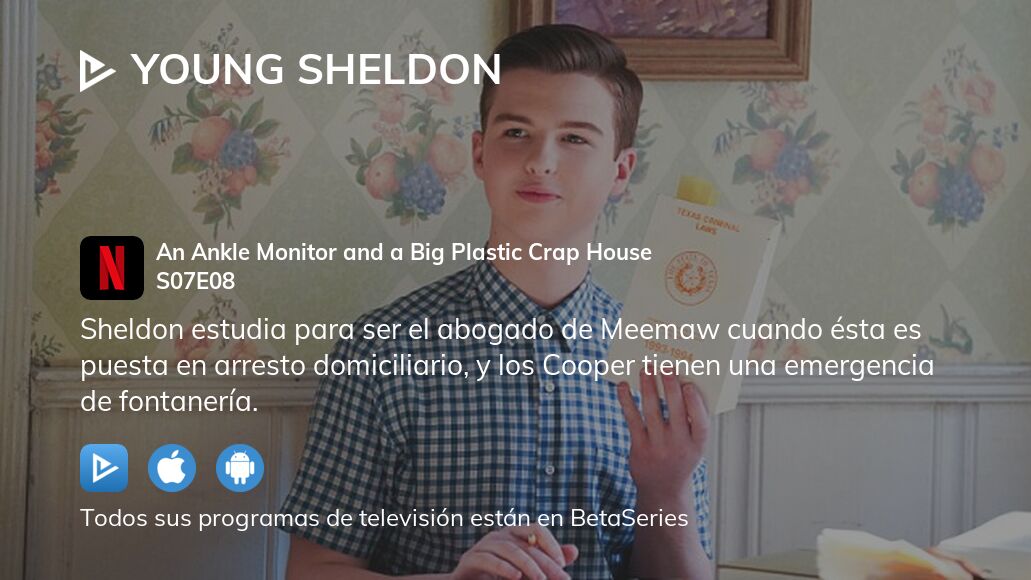 Ver Young Sheldon temporada 7 episodio 8 streaming