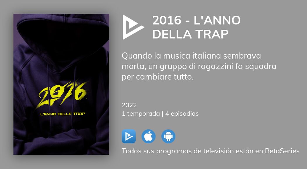Ver 2016 - L'anno della trap en streaming