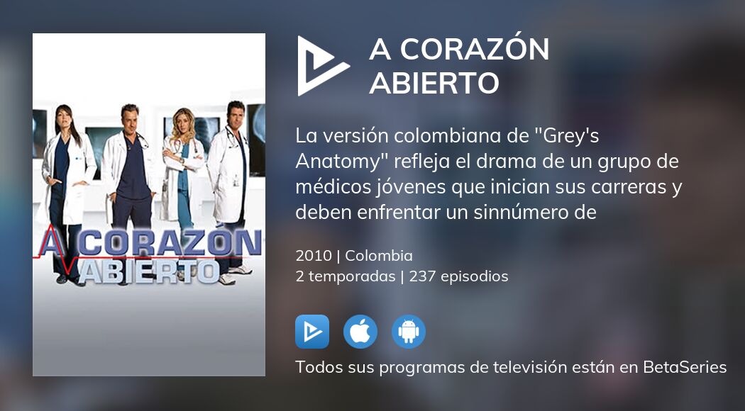 Ver A corazón abierto en streaming