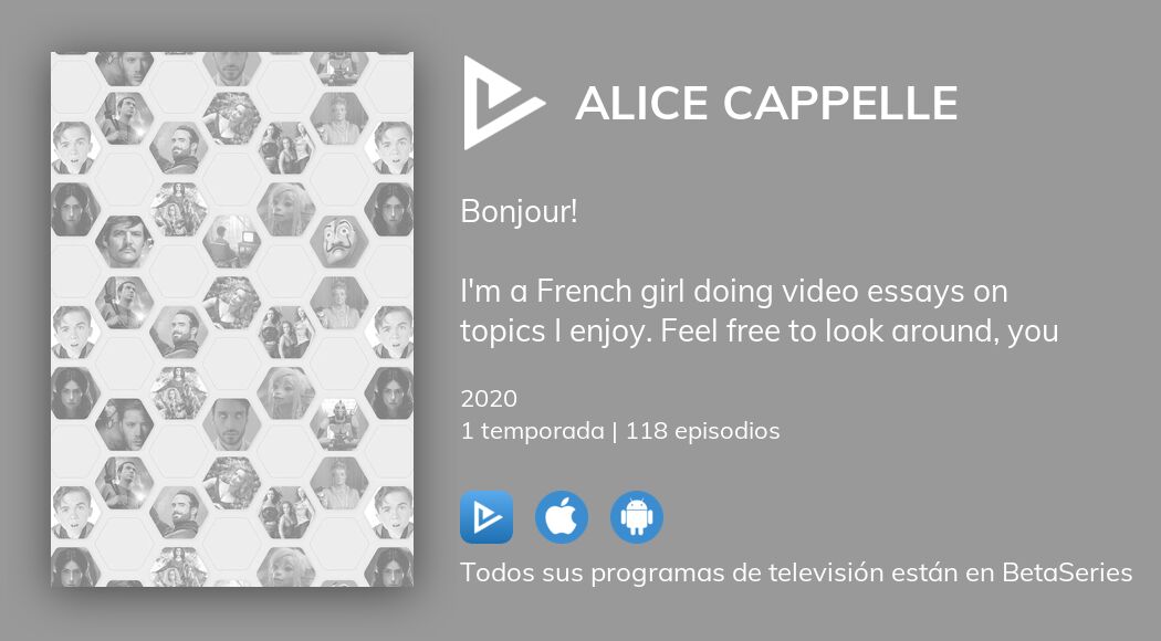 Ver Alice Cappelle en streaming