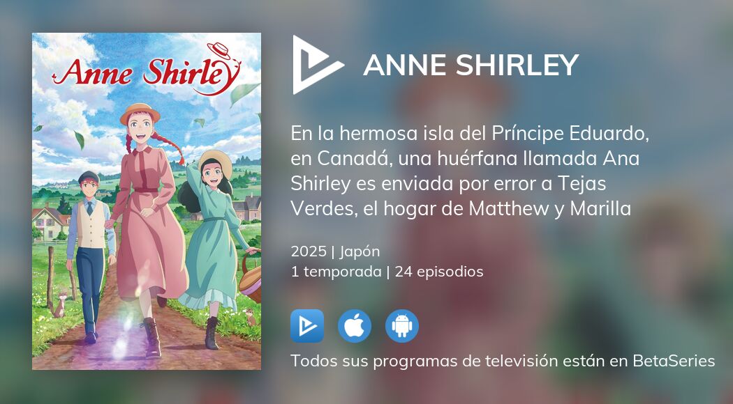 Ver Anne Shirley en streaming
