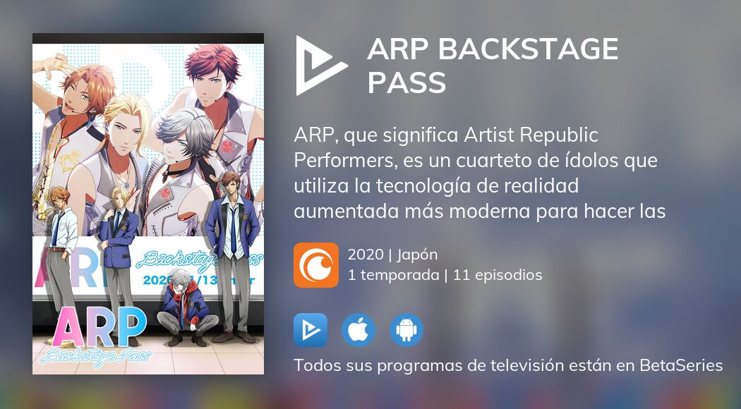 Ver ARP Backstage Pass en streaming