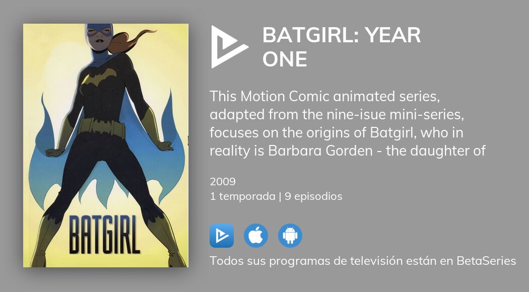 Ver Batgirl: Year One en streaming