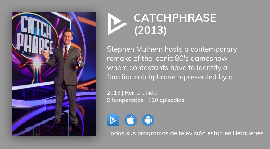 Ver Catchphrase (2013) en streaming