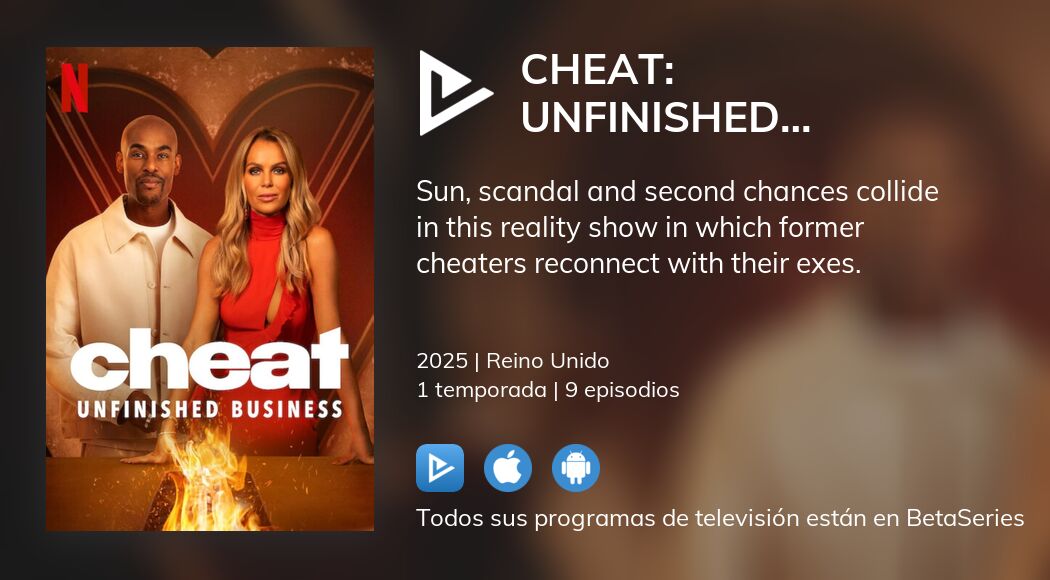 Video : Ver Cheat: Unfinished Business en streaming legal completo