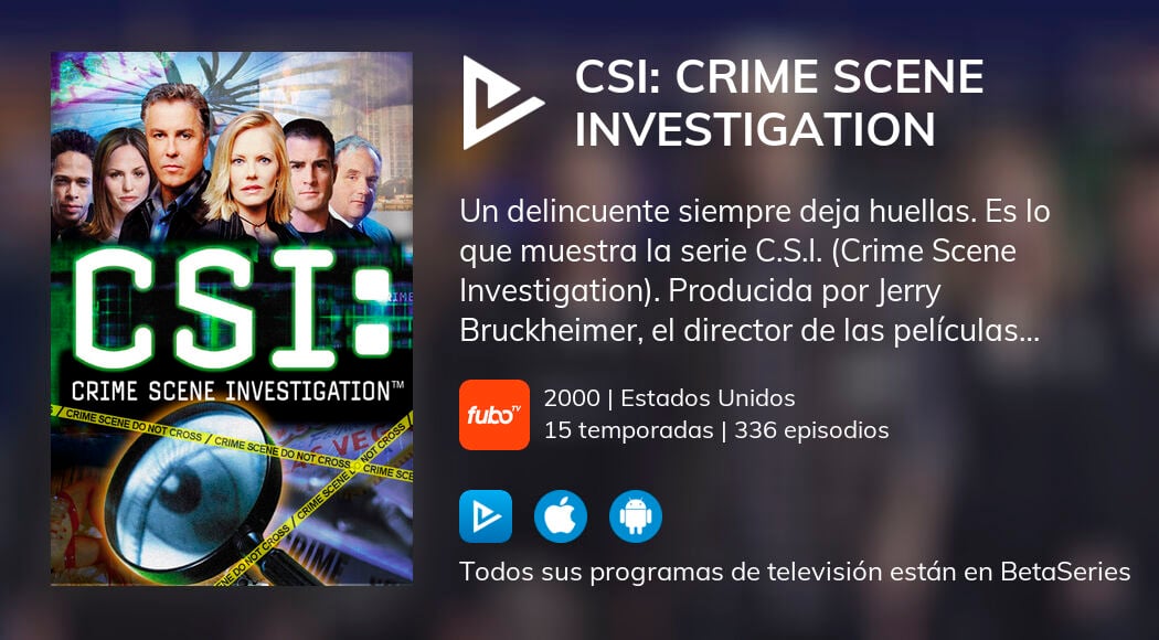 Ver CSI: Crime Scene Investigation en streaming