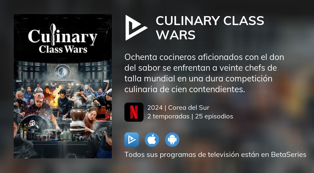 Video : Ver Culinary Class Wars en streaming legal completo