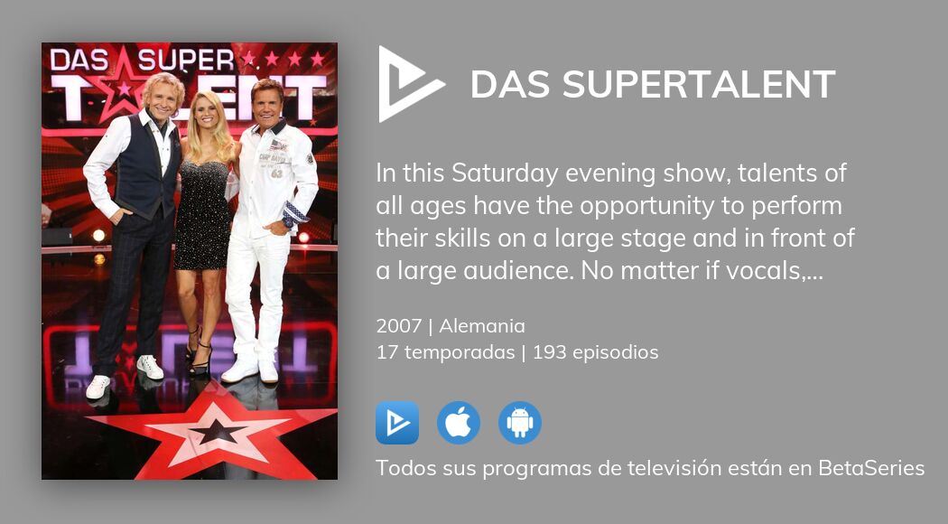 Ver Das Supertalent en streaming