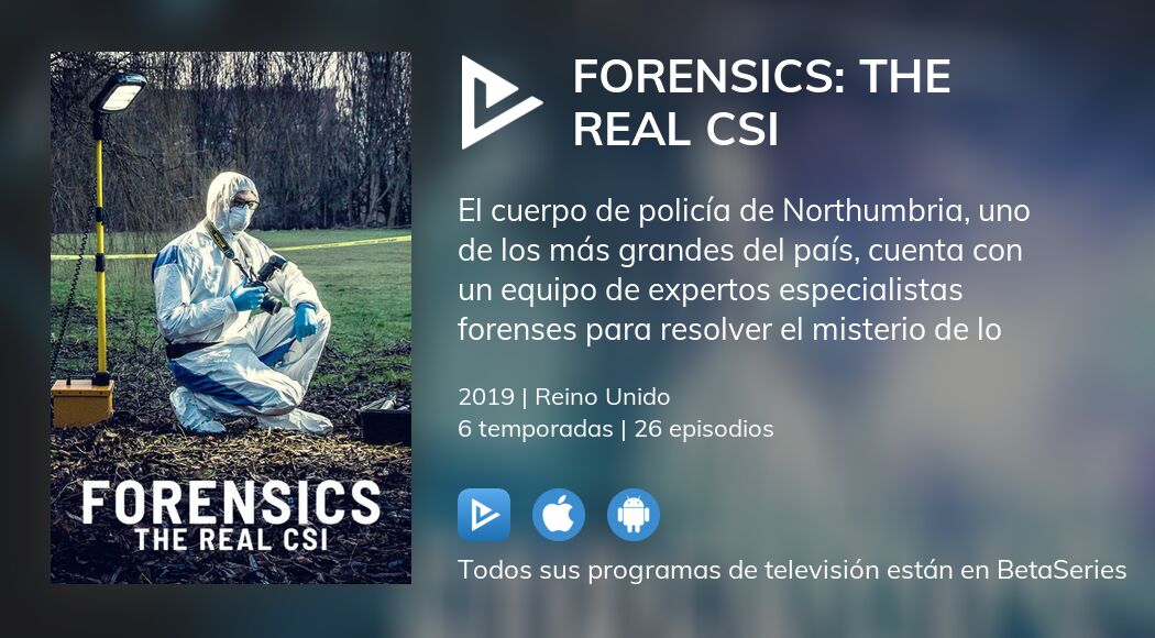 Ver Forensics: The Real CSI en streaming