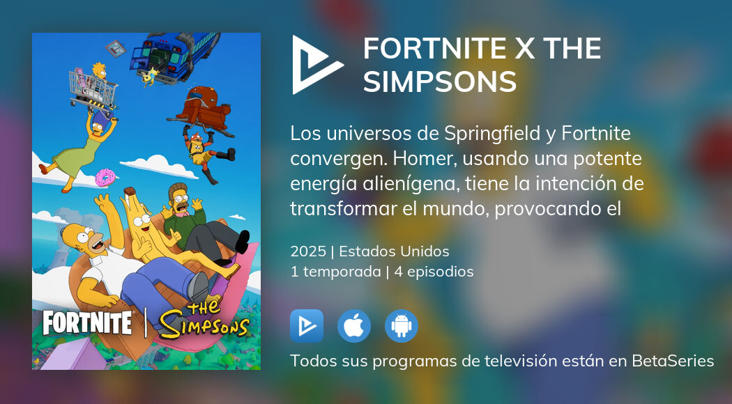 Ver Fortnite x The Simpsons en streaming