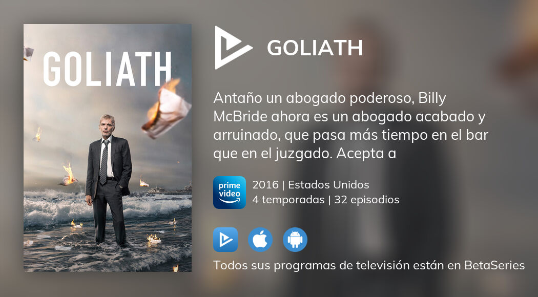 Ver Goliath en streaming