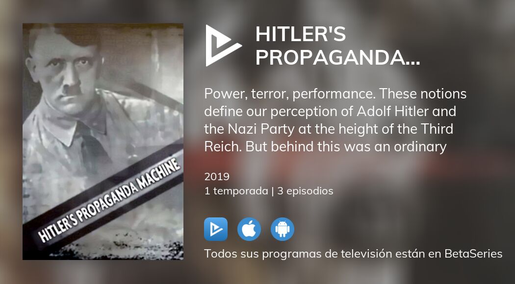 Ver Hitler's Propaganda Machine en streaming