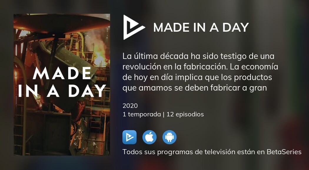 Ver Made in a Day en streaming