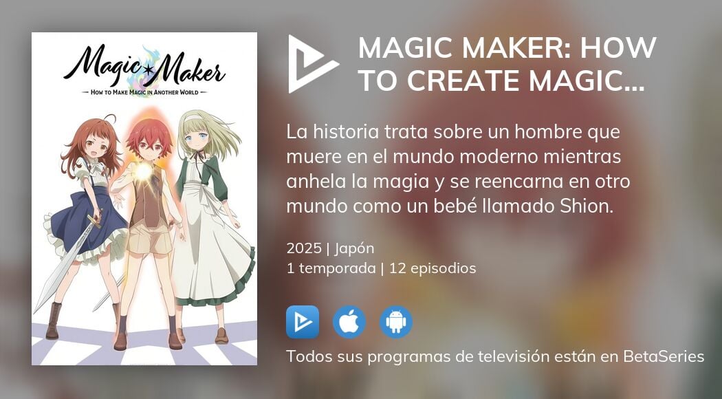 Ver Magic Maker: How to Create Magic in Another World en streaming