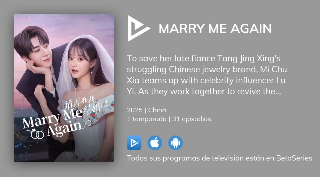 Ver Marry Me Again en streaming