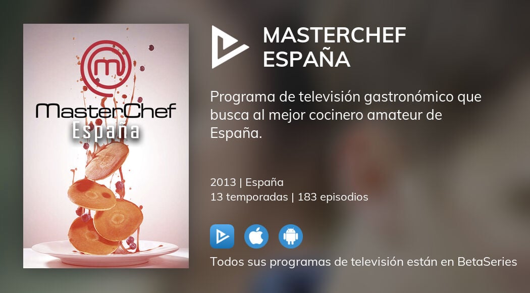 Ver MasterChef España temporada 11 streaming