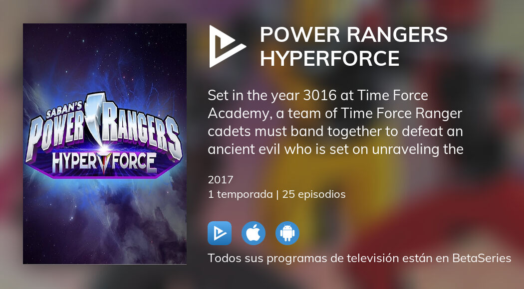 Ver Power Rangers HyperForce en streaming