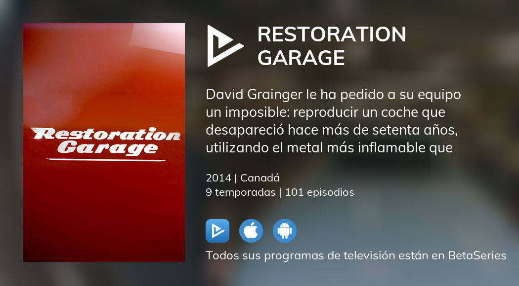 Ver Restoration Garage en streaming