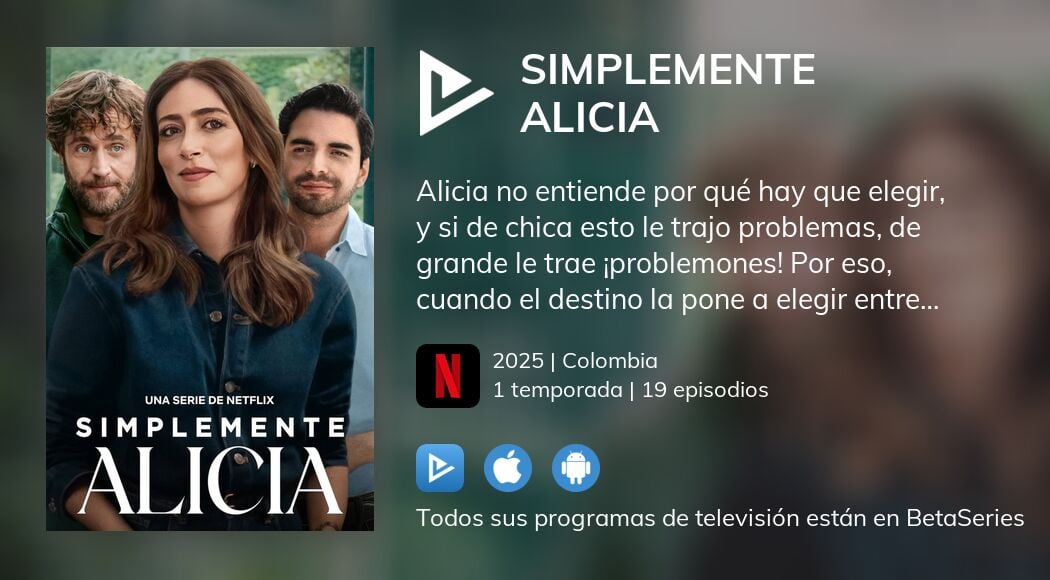 Video : Ver Simplemente Alicia en streaming legal completo