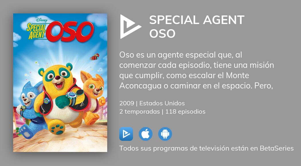 Ver Special Agent Oso en streaming