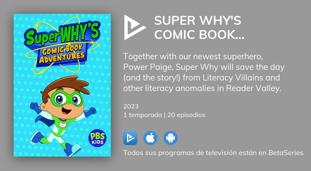 Ver Super Why's Comic Book Adventures en streaming