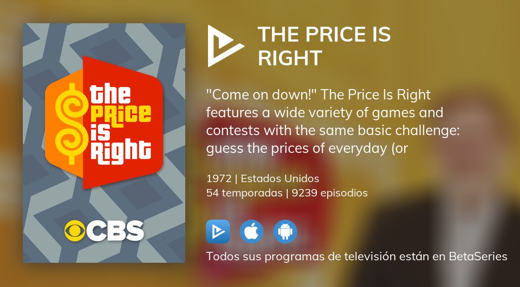Ver The Price Is Right en streaming