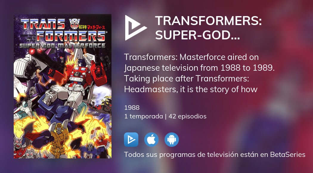 Ver Transformers: Super-God Masterforce en streaming