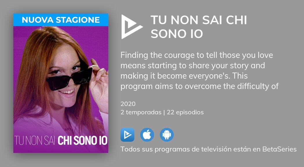 Ver Tu non sai chi sono io en streaming