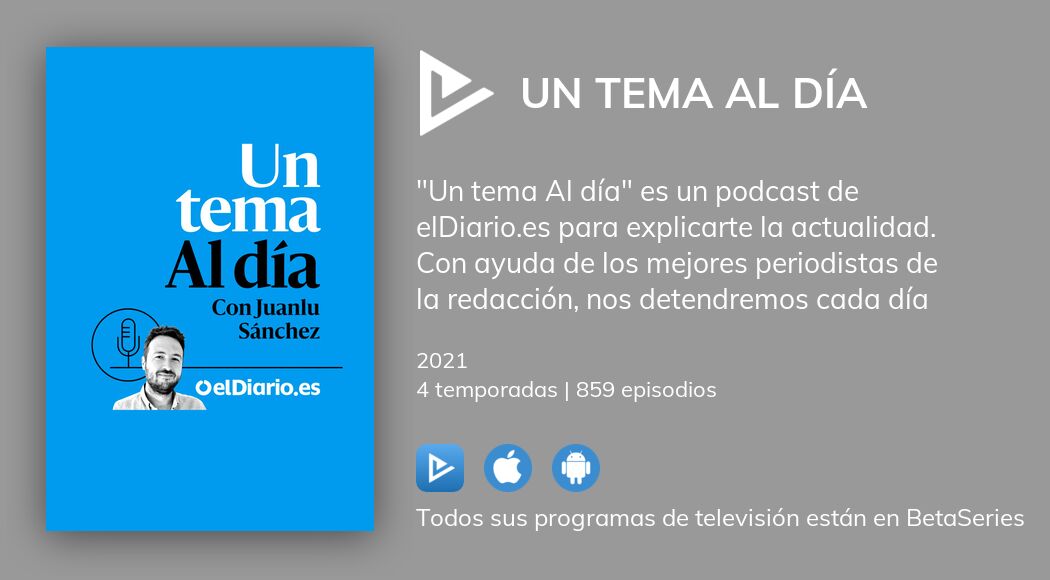 Ver Un tema Al Día en streaming