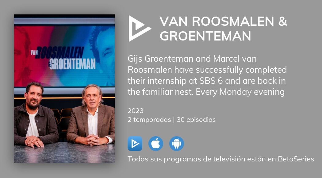 Ver Van Roosmalen & Groenteman en streaming