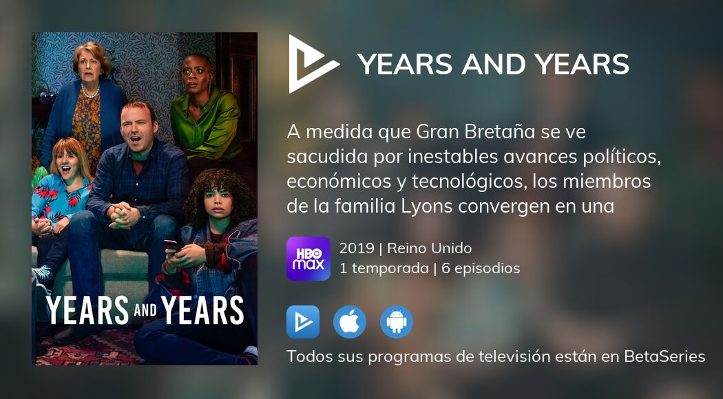 Ver Years and Years en streaming