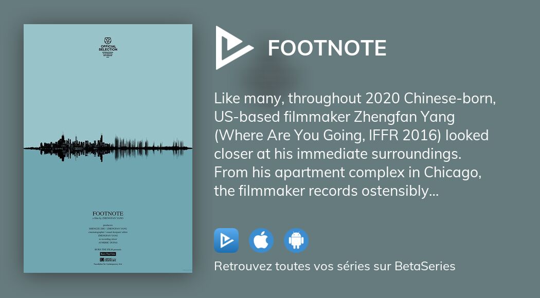 Regarder Footnote streaming