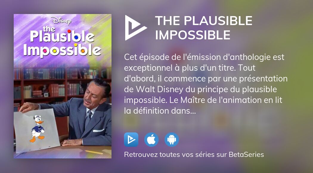Regarder The Plausible Impossible streaming