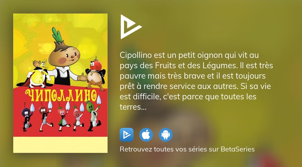 Regarder Чиполлино streaming