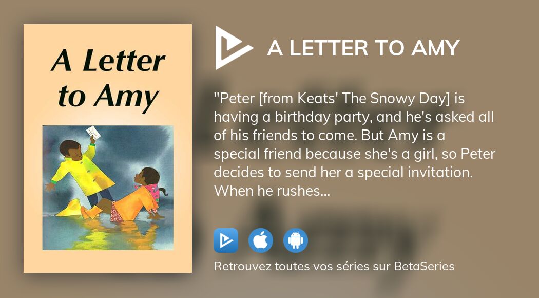 Regarder A Letter to Amy streaming