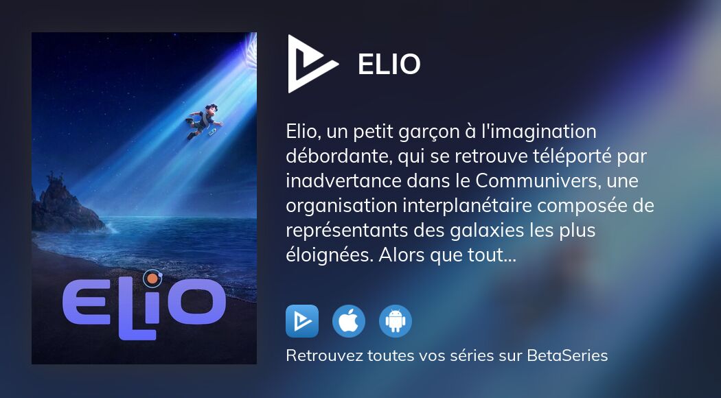 Regarder Elio streaming