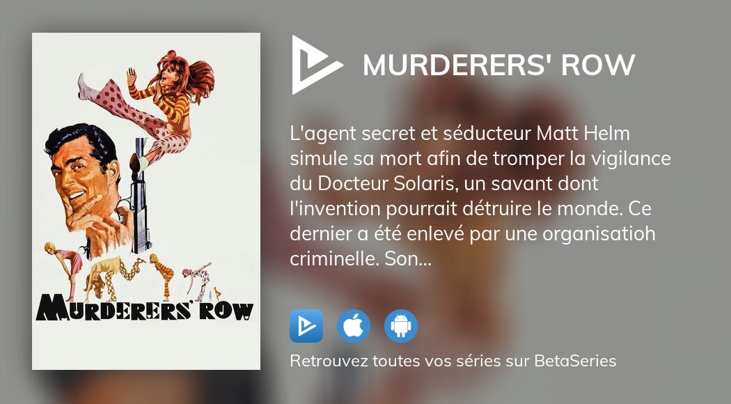 Regarder Murderers' Row streaming