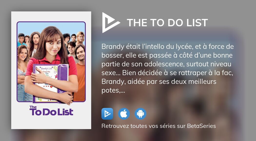 Regarder The To Do List streaming