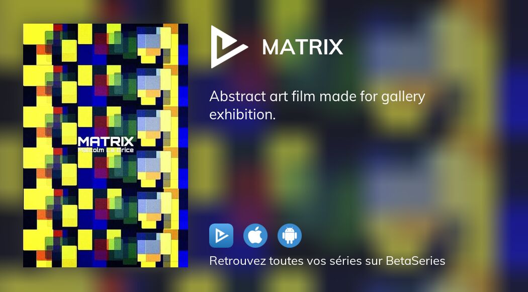 Regarder Matrix streaming