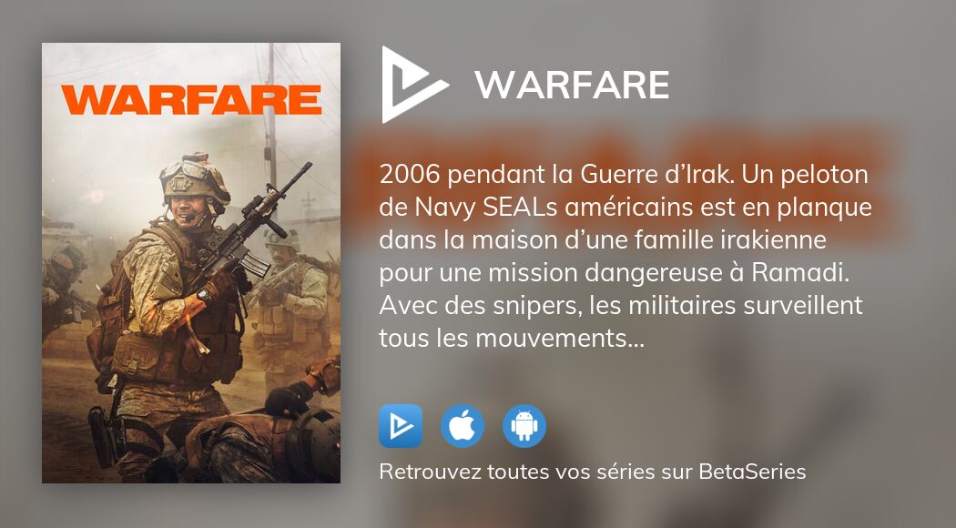 Regarder Warfare streaming