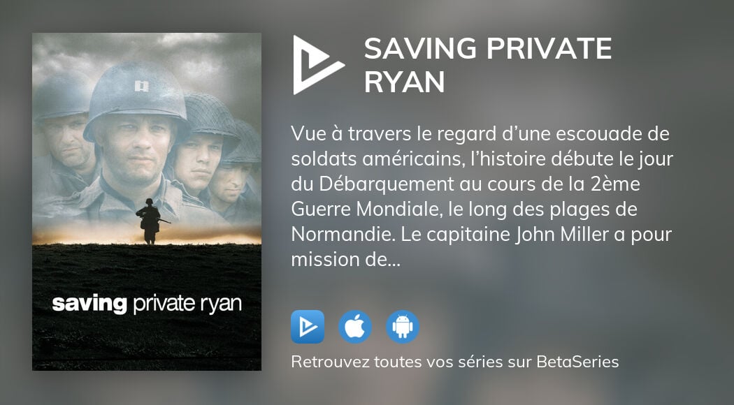 Regarder Saving Private Ryan streaming