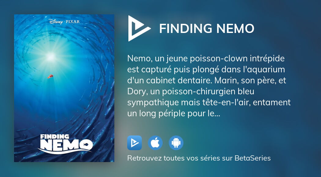 Regarder Finding Nemo streaming