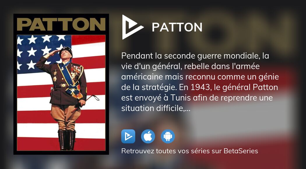 Regarder Patton streaming