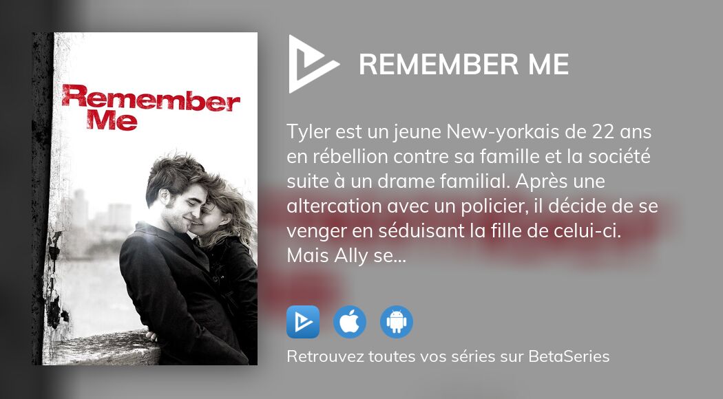 Regarder Remember Me streaming